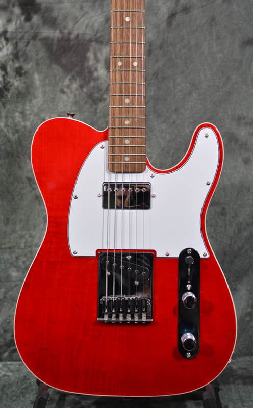 Fender Squier Affinity Series Telecaster Flame Maple Top | Reverb