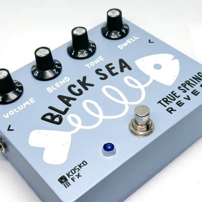 Kosko FX Black Sea True Spring Reverb Tank AMC2BF Suft Garage | Reverb