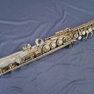 Saxo soprano Yamaha YSS-8X6T plateado - Edición limitada | Reverb