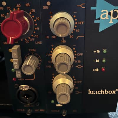 AMS Neve 1073LBEQ 500 Series Equalizer Module 2010s - Blue | Reverb