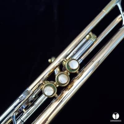 F.E. Olds Recording Offset valves trumpet gamonbrass | Reverb