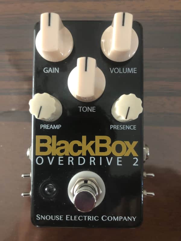 Snouse BlackBox Overdrive 2 Stage Pro Mod - Black | Reverb