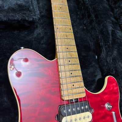 1994 Ernie Ball Music Man Eddie Van Halen Signature Floyd Red | Reverb