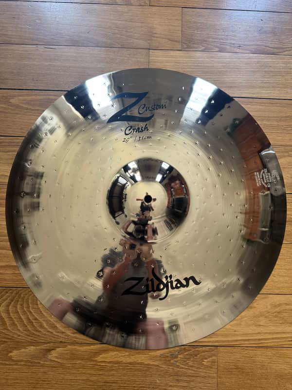 Zildjian 20" Z Custom Crash Cymbal 2024 - Present - Brilliant | Reverb