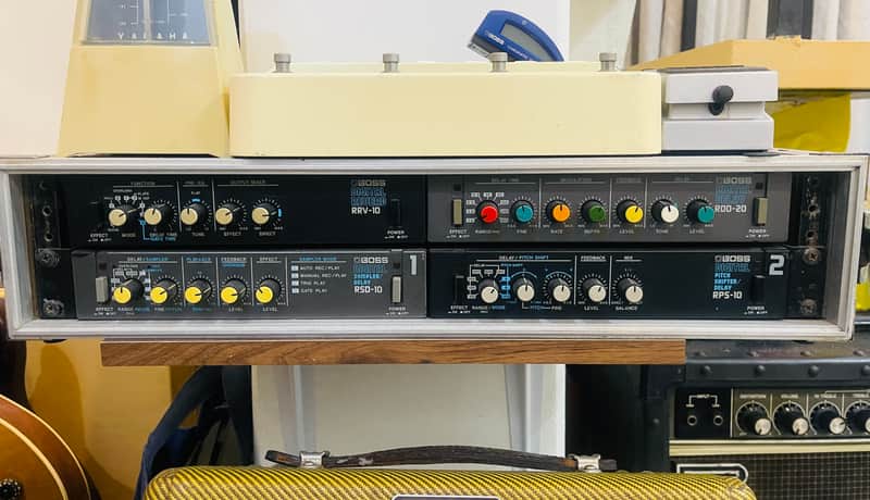 Boss Micro Rack Set (Time based effects) | Reverb