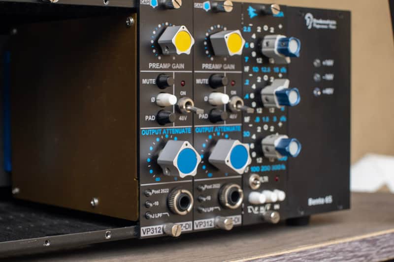 CAPI VP312DI Rev D 51X Mic Preamp – Stepped Gain, FET-ZCON1 | Reverb