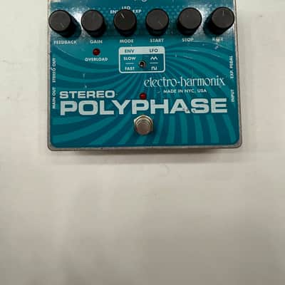 Electro Harmonix Stereo Polyphase Phase Shifter Phaser EHX | Reverb