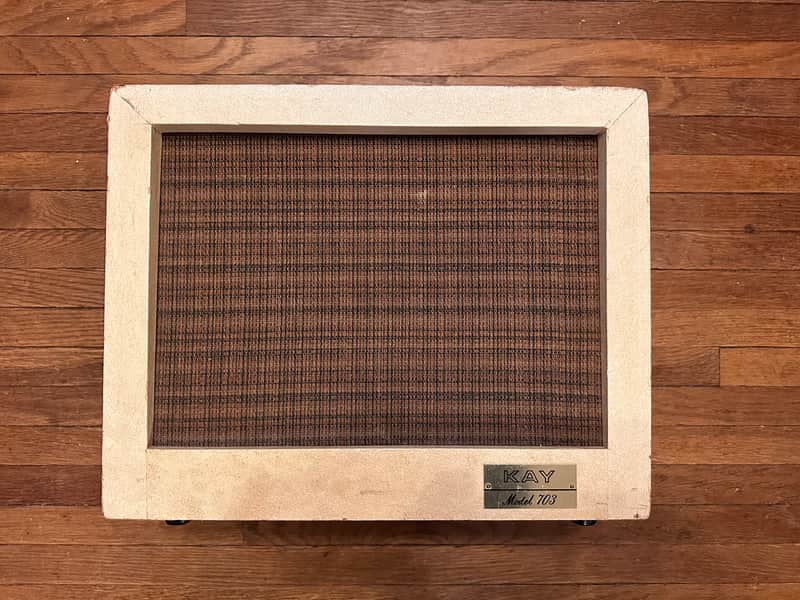 Vintage 1960s Kay USA Model 703 Tube Guitar Amplifier | Reverb