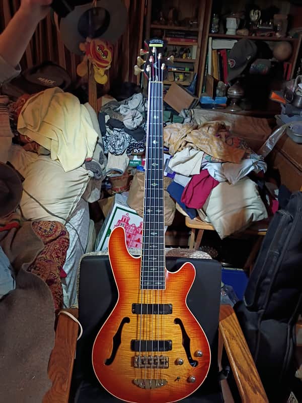 Moonstone M-1 80s custom 5 string | Reverb