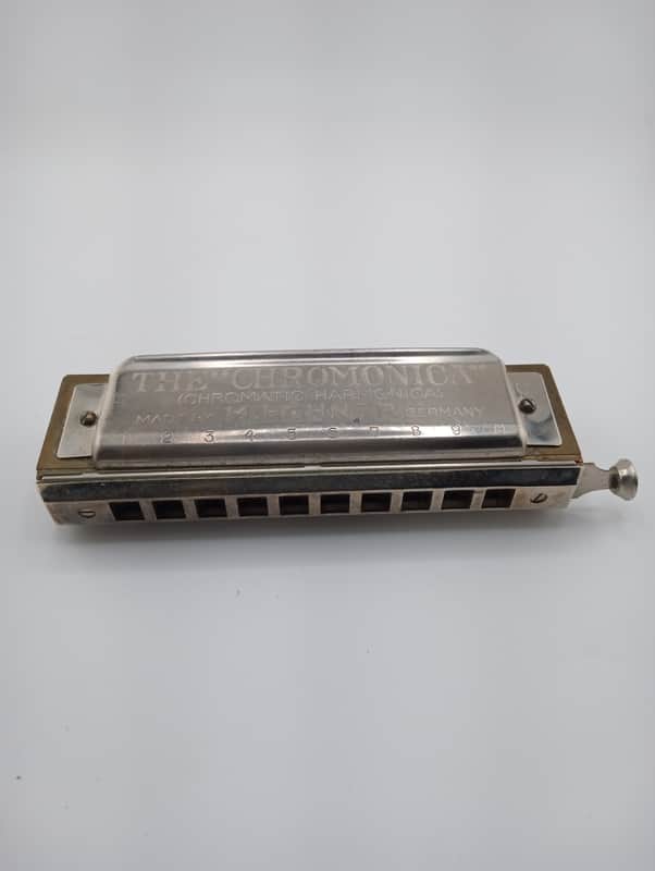 M. Hohner The "Chromonica", Key of C Chromatic Harmonica | Reverb