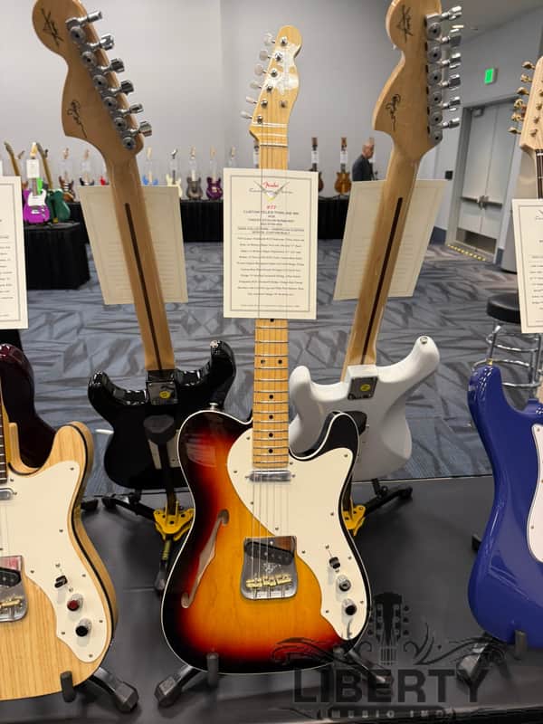 Fender Custom Shop Custom Tele Thinline Rw - Nos - Target | Reverb