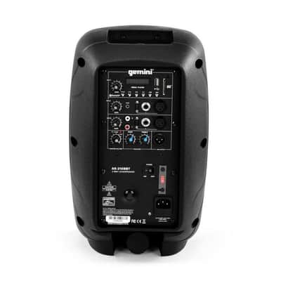 Gemini Sound AS-2108BT Active 8" Inch Woofer 500W Watt DJ | Reverb