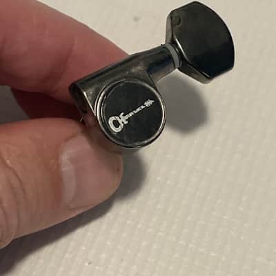MIM Charvel Pro Mod 2H Cosmo Black Tuners Tuning Pegs 6 In | Reverb