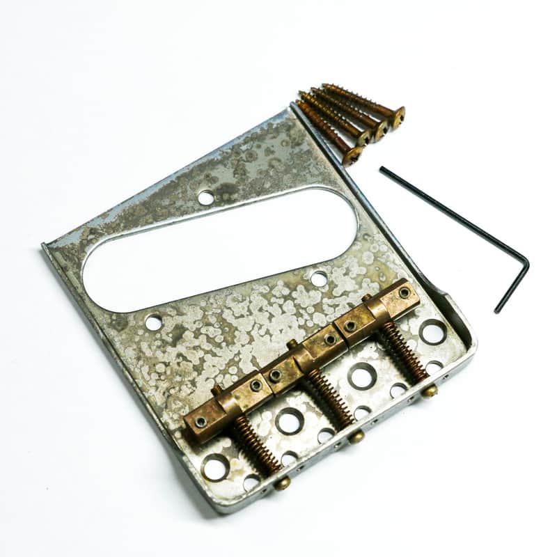 AGP ™ - Telecaster ® Cut Down Sides Aged Relic 3-Saddle | Reverb