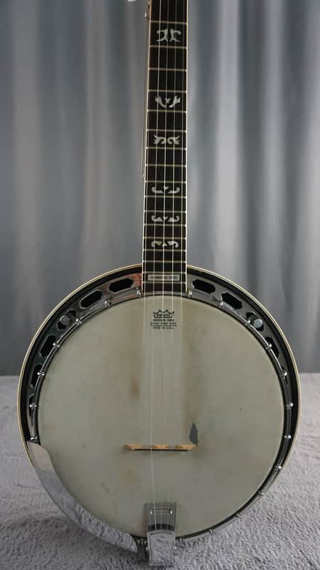 Tokai Humming Bird 5-String Resonator Banjo MIJ w/ 5th String | Reverb