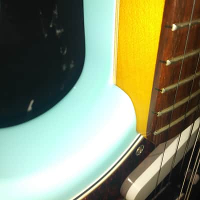 Fender MIJ Mustang - Kurt Cobain Skystang 1 - Sonic Blue | Reverb