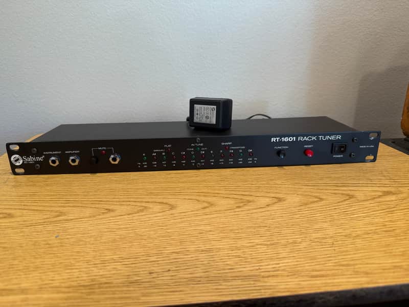 Sabine RT-1601 Rackmount Tuner | Reverb
