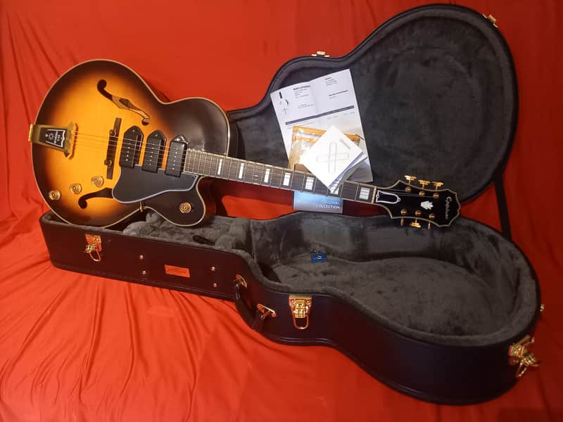 EPIPHONE ES-5 PREMIUM – HIGHLY UPGRADED - 17" Vintage | Reverb