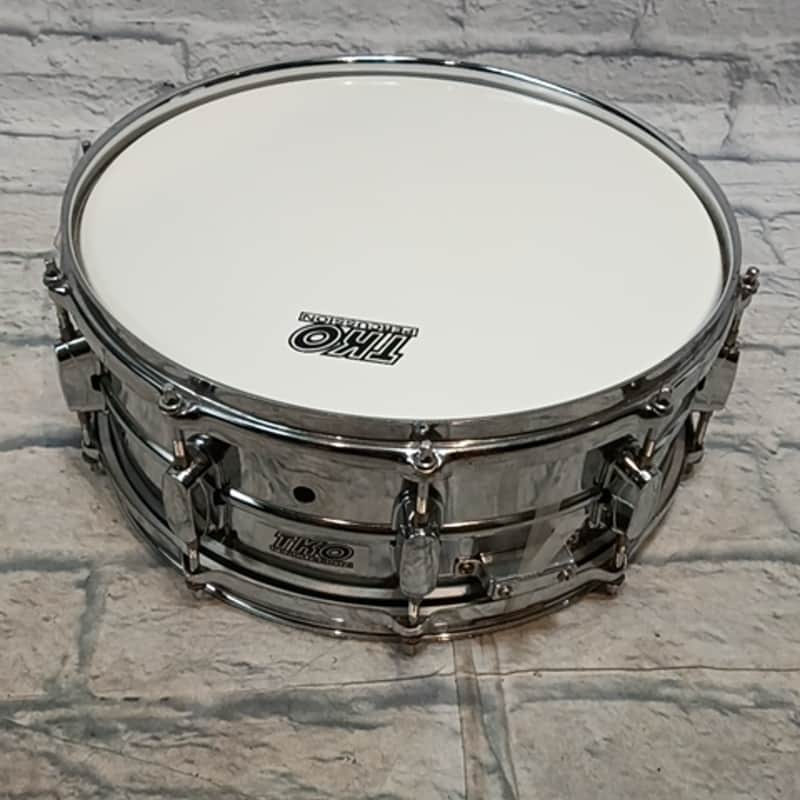 TKO 14" 10 Lug Steel Snare Drum | Reverb