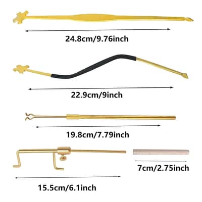 13Pcs Violin Luthier Install Repair Tool Kit Include Straight | Reverb
