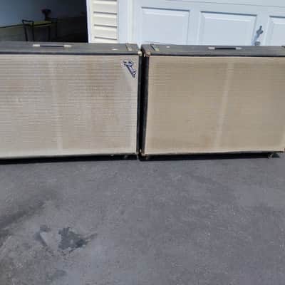 (2) 1970's Fender Dual Showman Rev D130 2x15 Speaker | Reverb