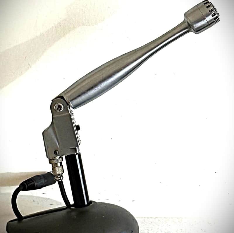 Vintage 1960's Calrad DM-12 Dynamic Microphone, works w/cable | Reverb