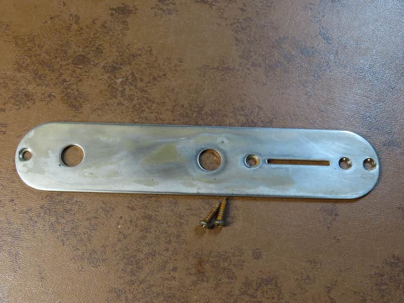 AGED Tele CONTROL PLATE fits Fender 52 Telecaster 51 Nocaster | Reverb