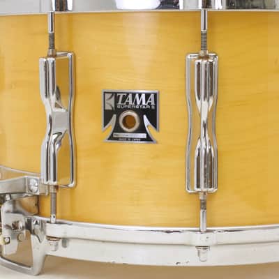 Tama Superstar 8x14 Birch Snare Drum, Natural Maple Finish, | Reverb