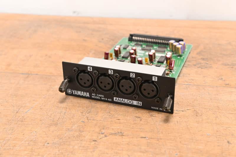 Yamaha MY4-AD 4-Channel Analog Input Card CG01XL4 | Reverb Canada
