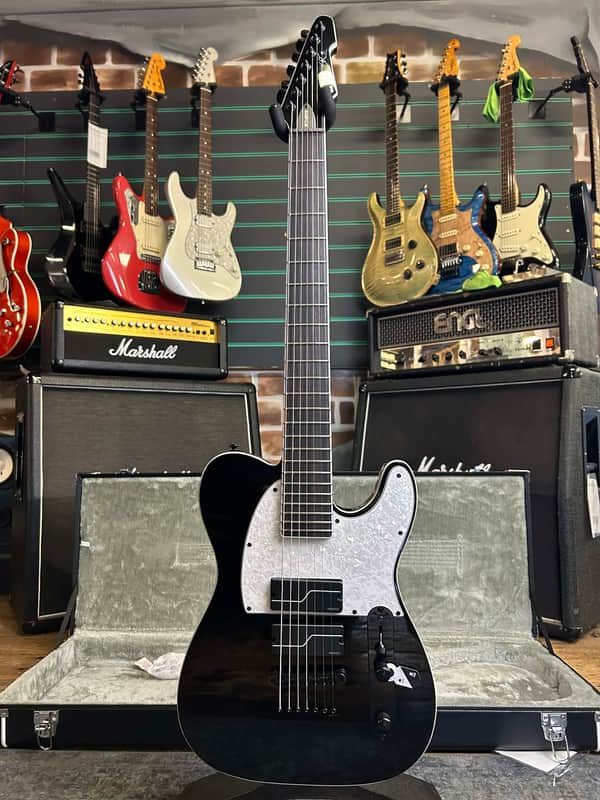 ESP LTD SCT 607B Stephen Carpenter Baritone Black 2024 | Reverb