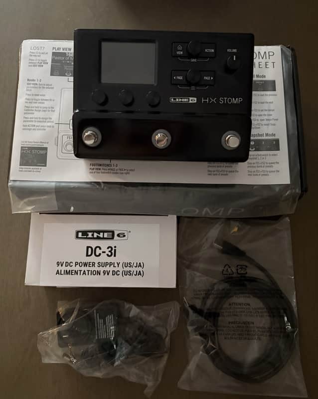 Line 6 HX Stomp Guitar Multieffects Floor Processor- Pristine | Reverb
