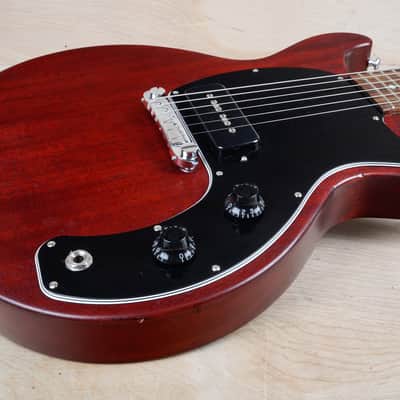 Gibson Les Paul Junior Tribute DC 2019 Worn Cherry w/ | Reverb Canada