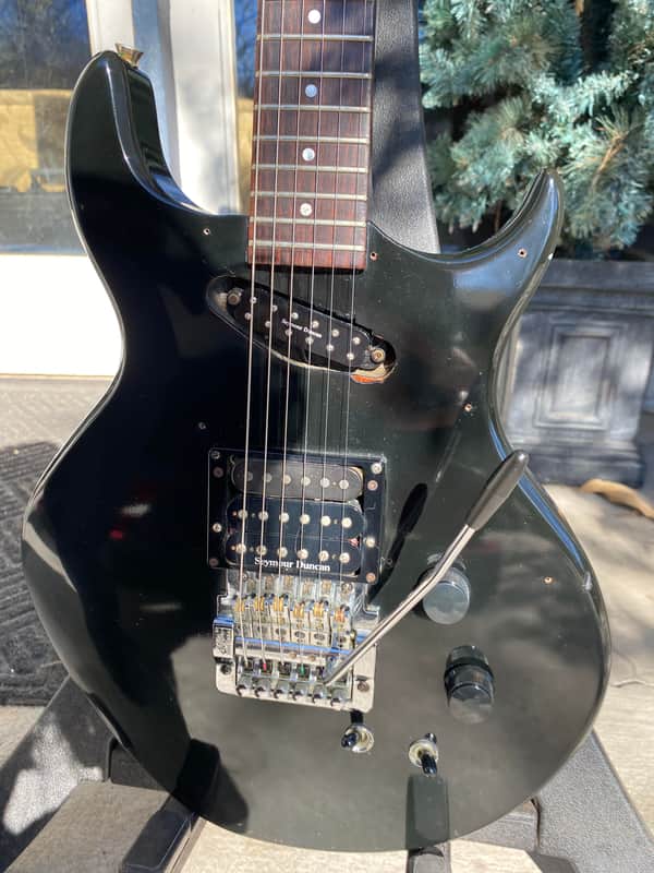 Hamer Prototype 1984- Black | Reverb