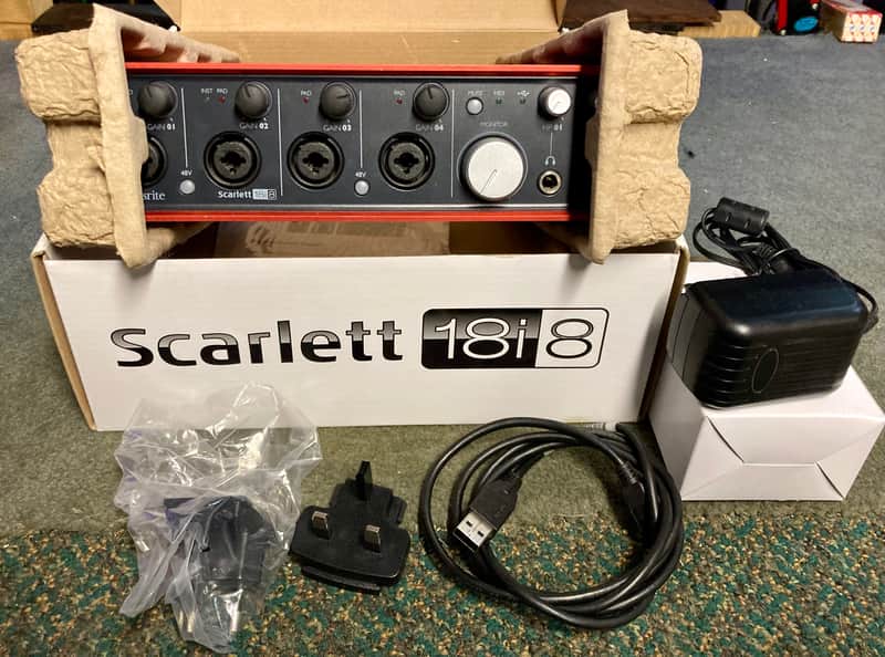 Focusrite Scarlett 18i8 2nd Gen USB Audio Interface 2016 - | Reverb