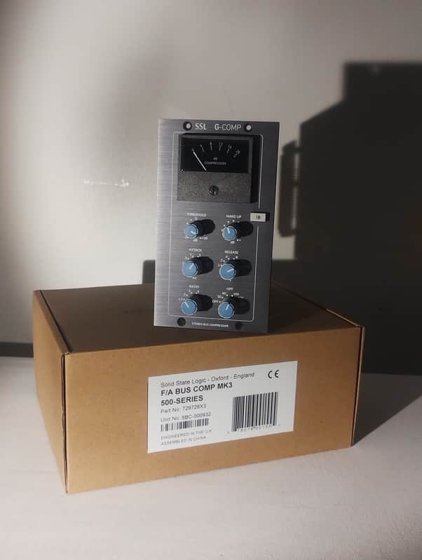 SSL G-Comp Stereo Bus Compressor Module for 500 Series | Reverb UK