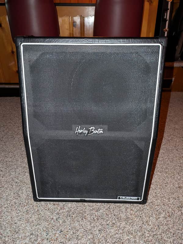 Harley Benton G212 Vertical Cabinet Celestion V30 | Reverb