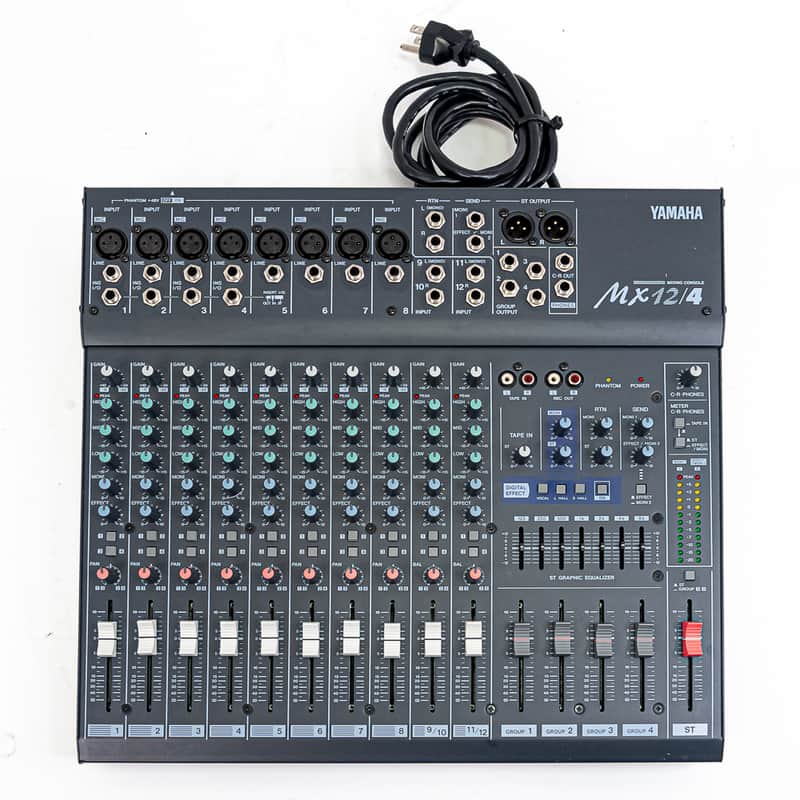 Yamaha MX12/4 – 12-Channel 4-Bus Analog Mixing Console | Reverb