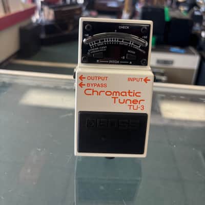Boss TU-3 Chromatic Tuner 2009 - Present - White | Reverb