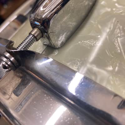 Paul "Jamo" Jamieson's Rogers - 5x14" PowerTone Model White | Reverb