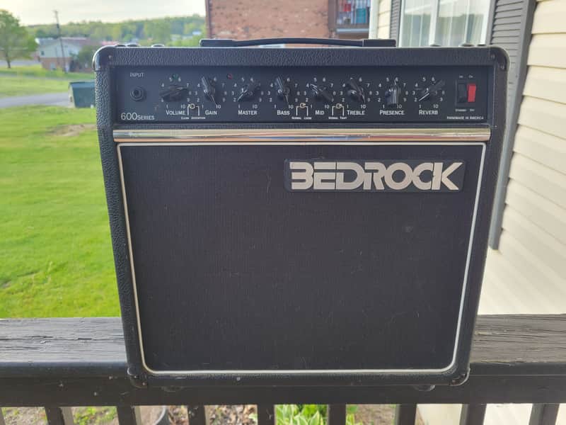 1990's USA Made Bedrock 600 Series Tube Guitar Amp Great | Reverb