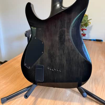 Schecter C-1 Hellraiser Hybrid - translucent black | Reverb