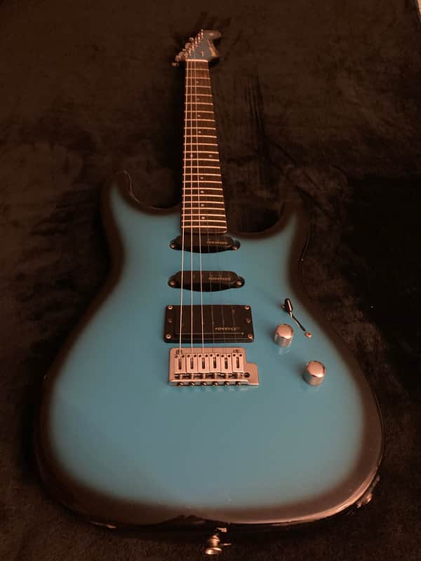 Rare Color Fernandes Limited Edition SSH 38 BBS 1990 - Blue | Reverb