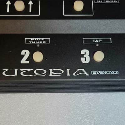Rocktron Utopia B200 Bass Guitar Effects Processor Pedalboard | Reverb