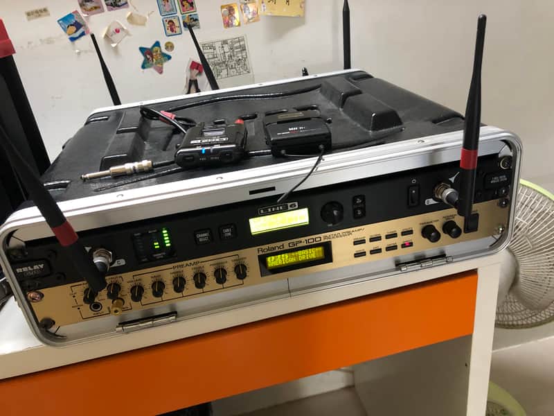Line 6 G90 custom wireless IEM with Roland GP-100, WIDI | Reverb