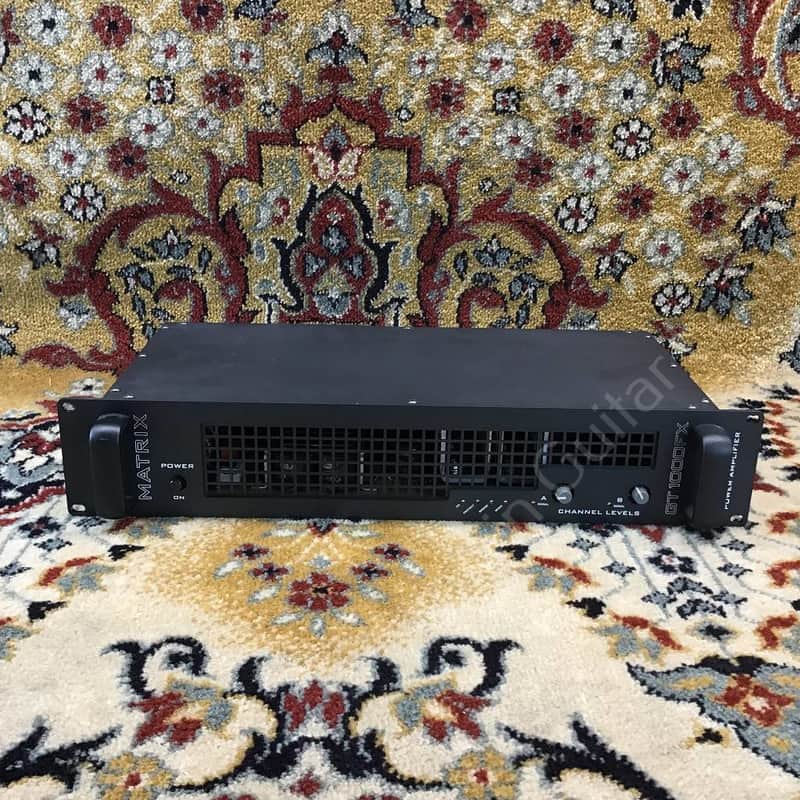 Matrix - GT1000FX 2U 2HE - Power Amplifier made in the UK - | Reverb
