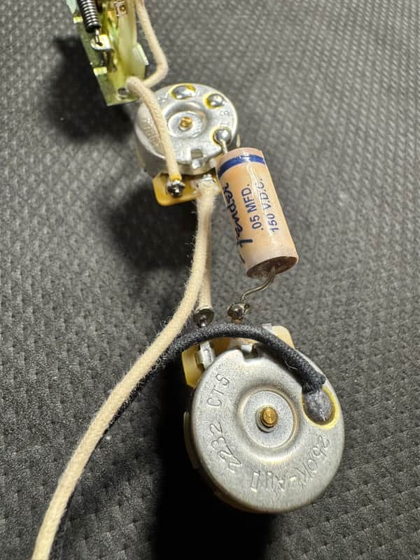 Fender Custom Shop Telecaster Fat 50s prewired harness | Reverb