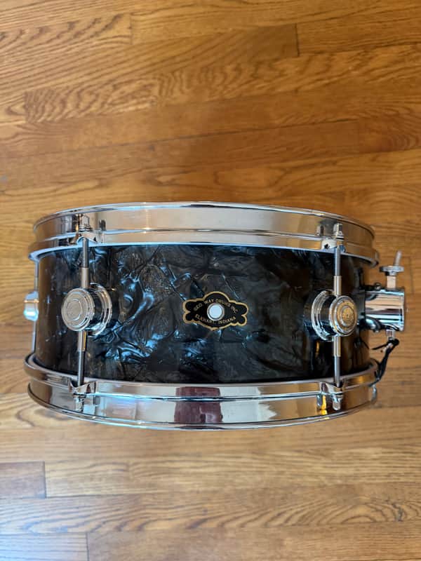 Vintage George Way Aristocrat 5.5x14 Black Diamond Pearl | Reverb