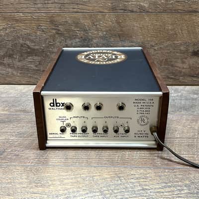 REVIVE AUDIO MODIFIED: DBX 118, DUAL CHANNEL COMPRESSOR, | Reverb