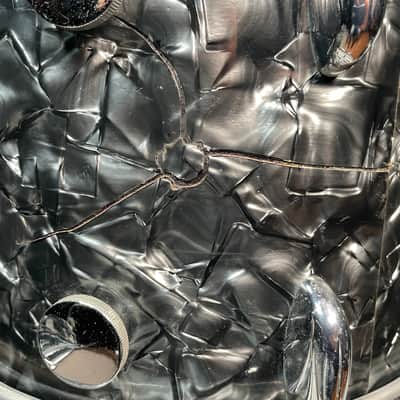 1970s Gretsch Stop Sign Badge Drum Set Black Diamond Pearl | Reverb