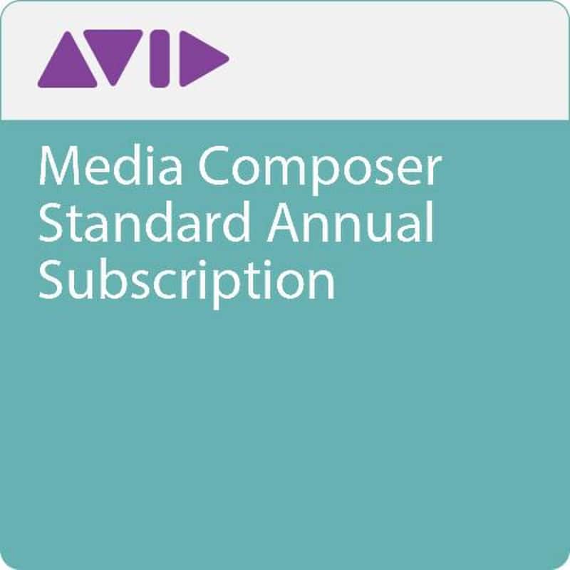 Avid Media Composer Standard (1-Year Subscription, Download) | Reverb